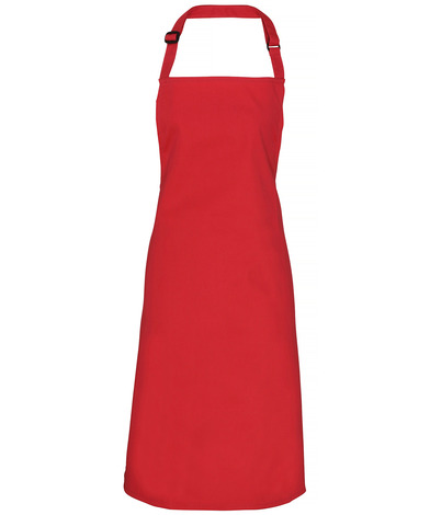 PR167 Premier Polyester Bib Apron | The Uniform Room